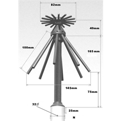 AOR DA6000 UHF Discone Antenna | Radioworld